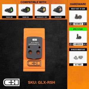 C&H Precision RMR/SRO Plate for - The Modern Sportsman